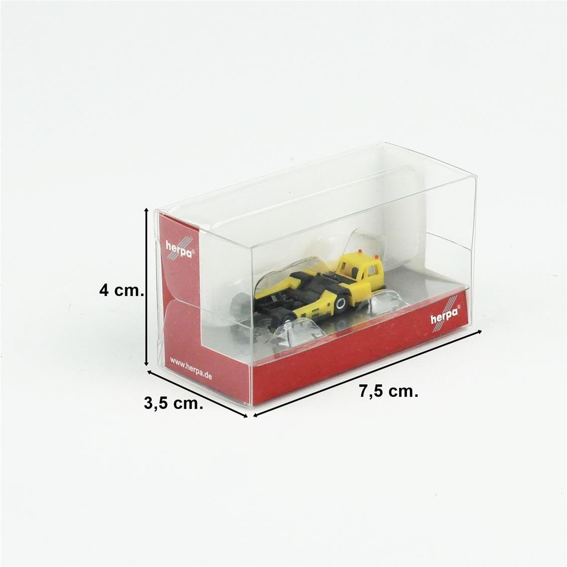 Herpa 573498 1/200 Ölçek, EFM Goldhofer AST-2 Phoenix, Uçak Çekme Aracı ...